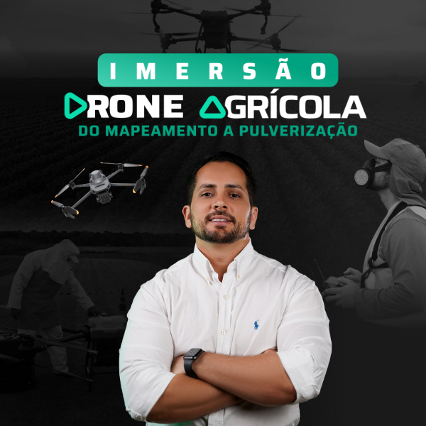 Imersão Drone Agrícola - Do Mapeamento a Pulveriza - Drones Experts